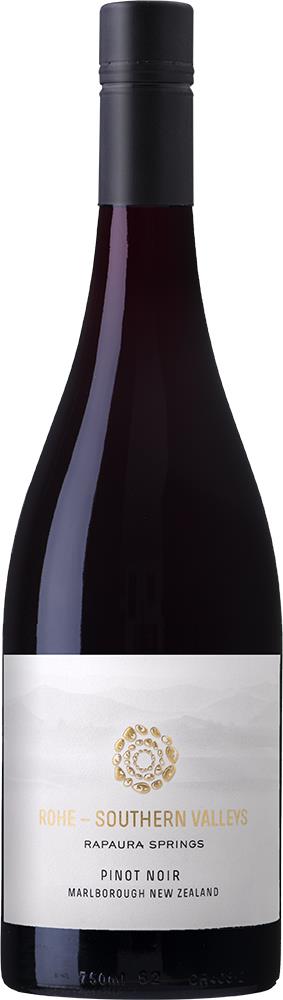 Rapaura Springs Rohe Southern Valleys Marlborough Pinot Noir 2021 | Buy ...